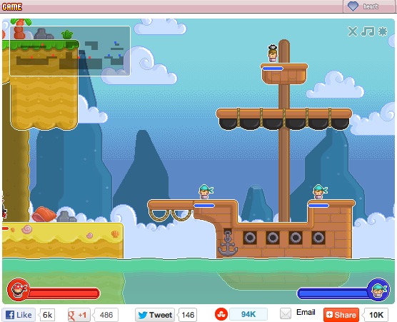 Rencontre avec Mat Annal (Nitrome), expert du pixel en Flash Jeu vidéo